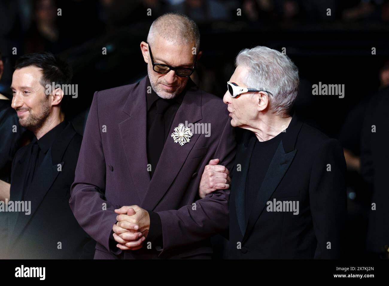 Cannes, France. 20th May, 2024. Vincent Cassel, David Cronenberg attends The Shrouds (Les ...