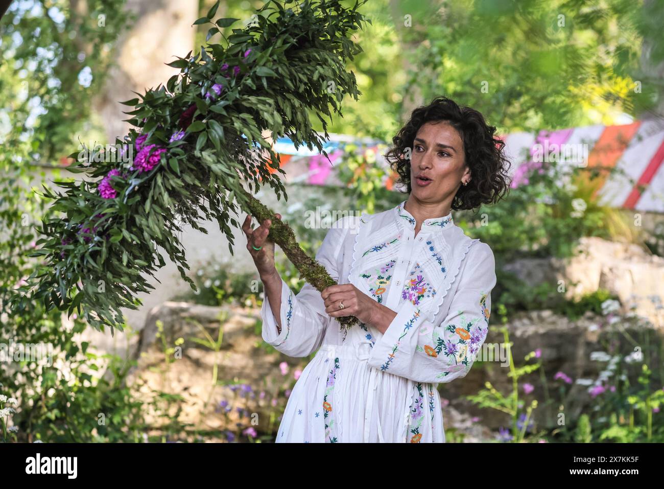 London, UK. 20th May, 2024. Indira Varmer, actress, poses in the ...