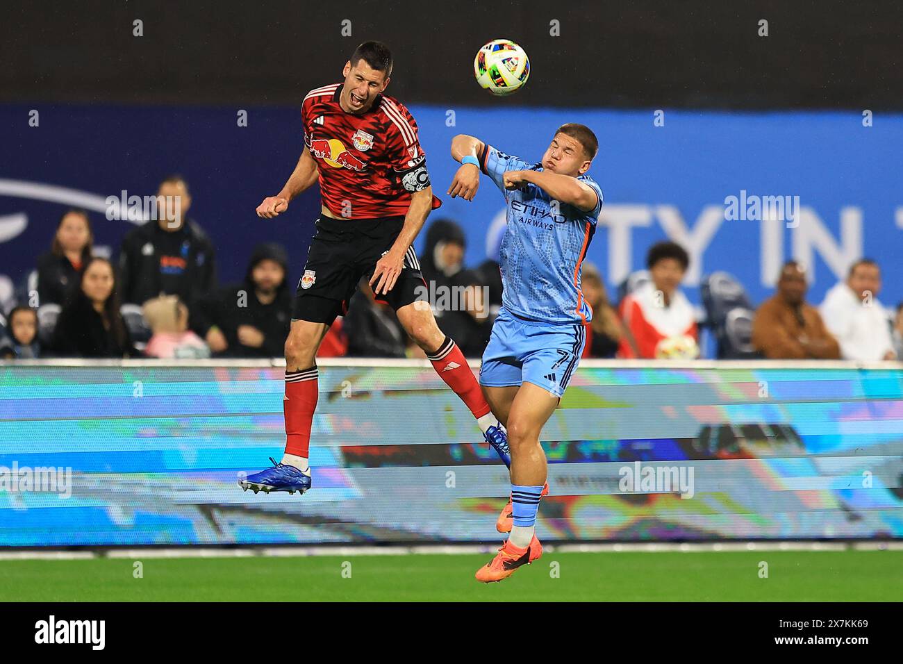 New York City FC forward Jovan Mijatovic #7 during action in the Major ...