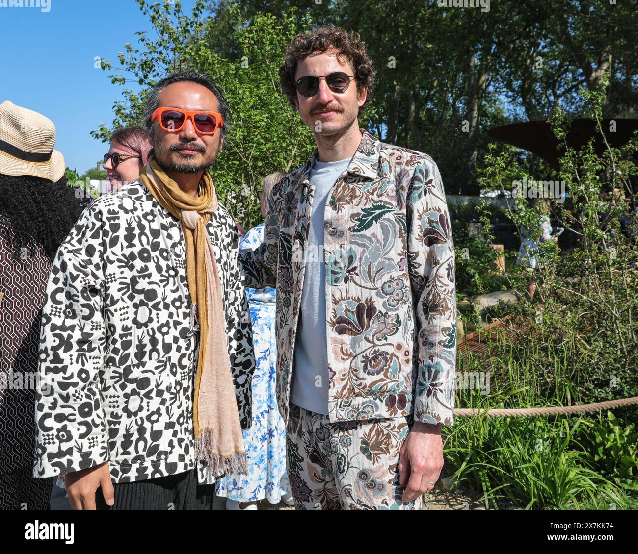 London, UK. 20th May, 2024. Architect Je Ahn (left) and Designer Tom ...