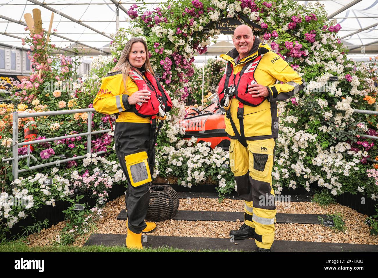 London, UK. 20th May, 2024. At Peter Beales Roses, tne new 'With ...