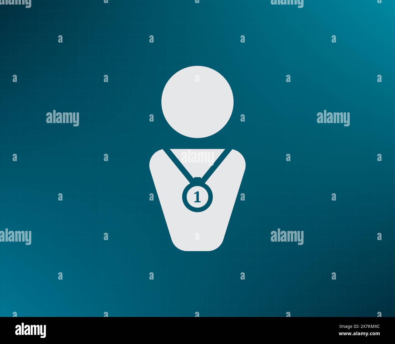 Silver winners trophy on Stock Vector Images - Alamy