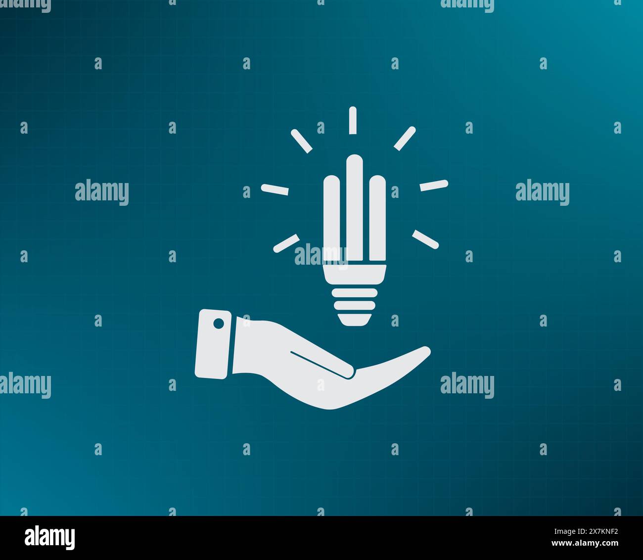 Light bulb energy-saving, vector icon Stock Vector Image & Art - Alamy
