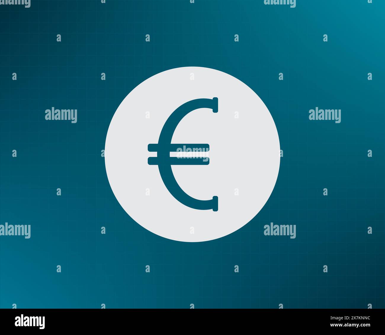 Euro icon in circle shape hi-res stock photography and images - Alamy