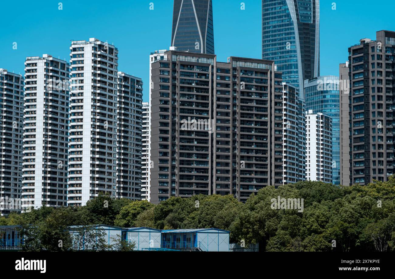 Modern Architecture; office building in China Stock Photo - Alamy