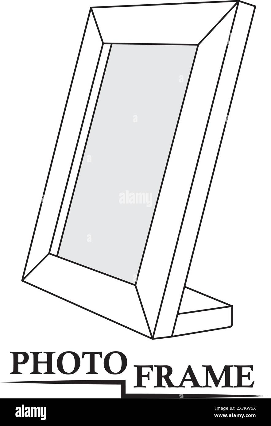 photo frame icon design vector illustration Stock Vector Image & Art ...