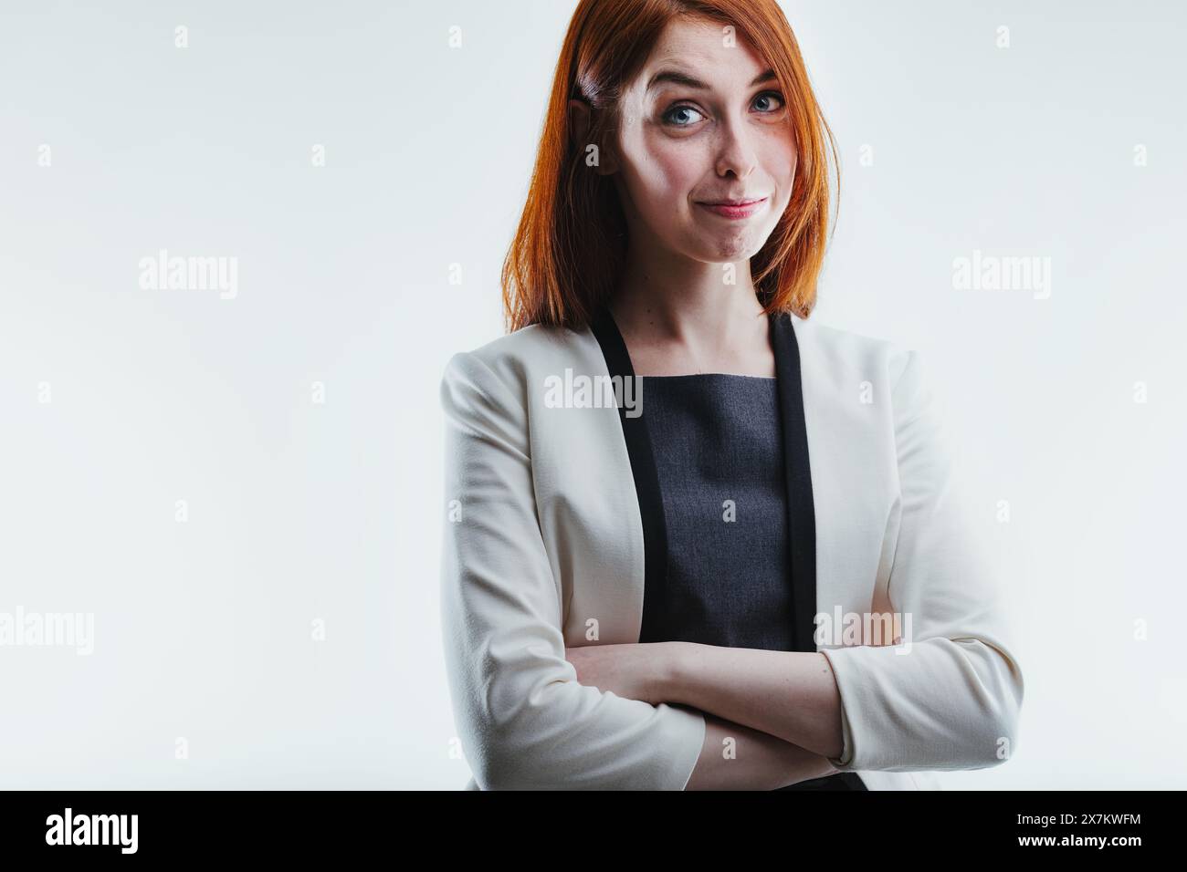 Impish smirk hi-res stock photography and images - Alamy