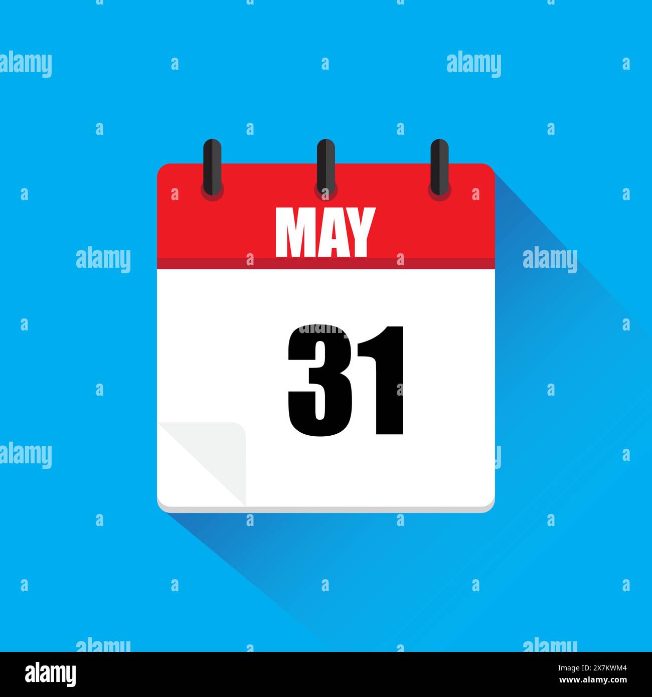 31 may calendar icon hi-res stock photography and images - Alamy