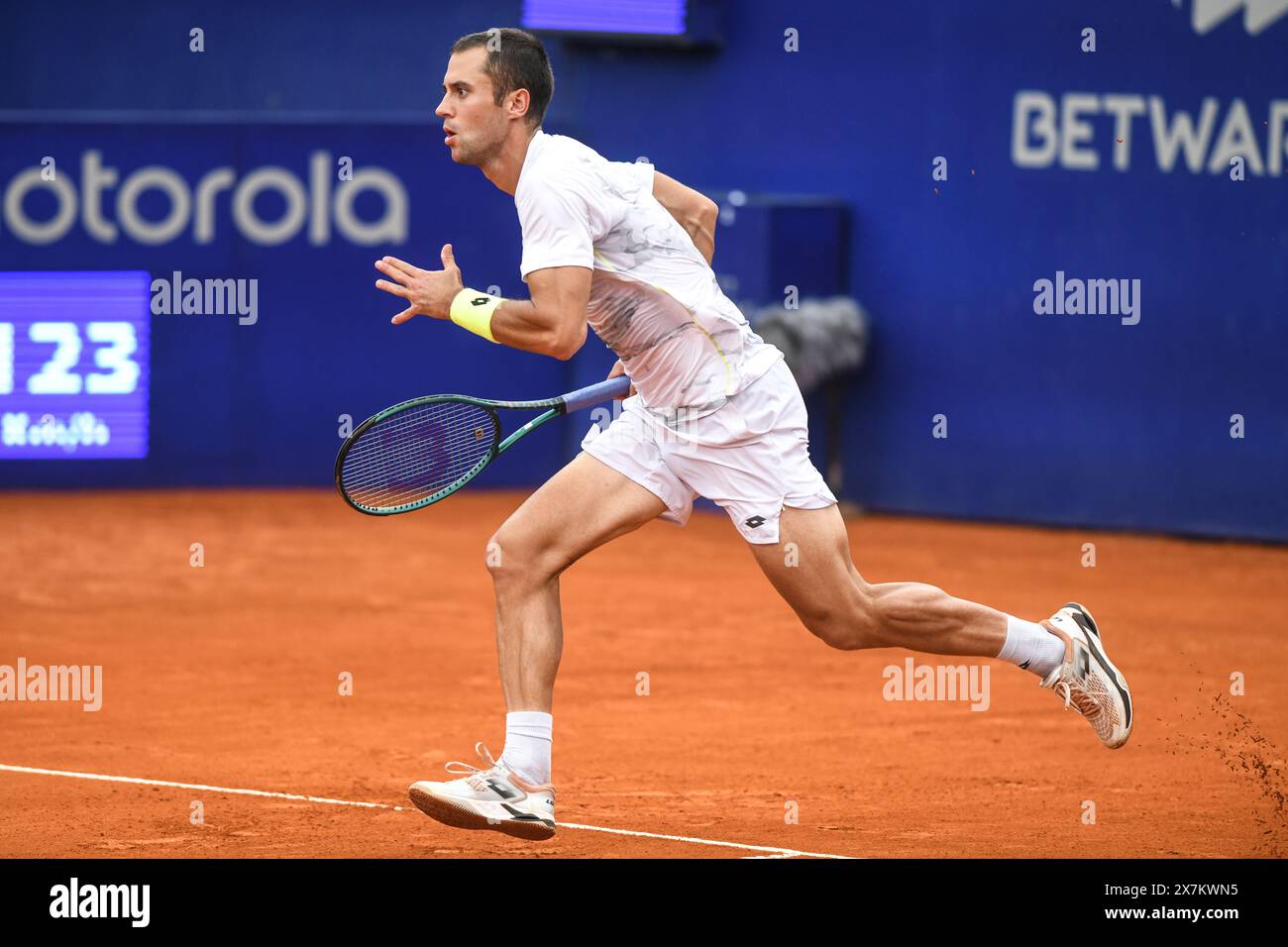 Laslo Djere (Serbia). Argentina Open 2024 Stock Photo - Alamy
