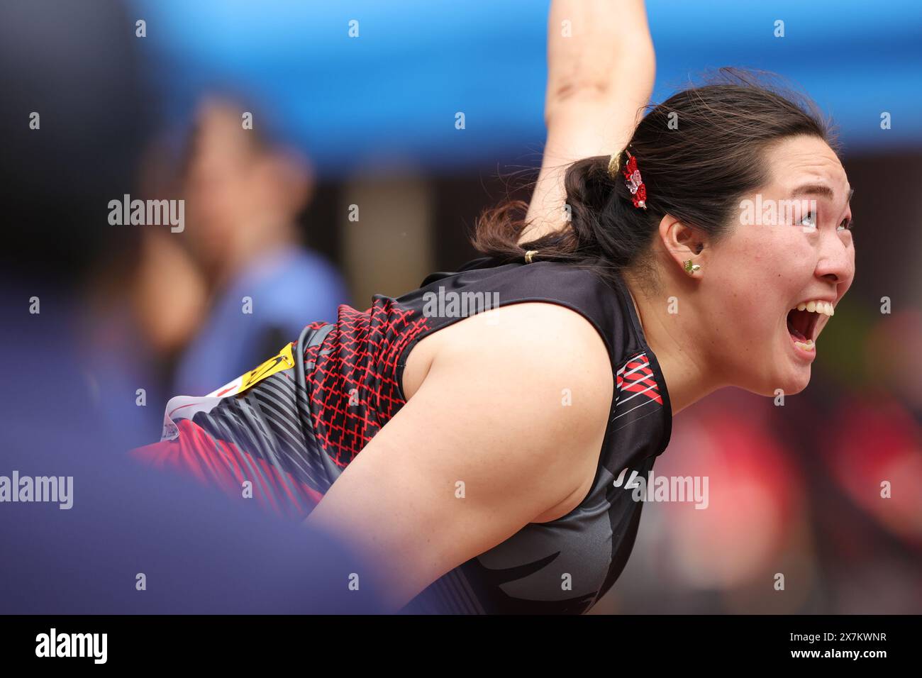Tokyo, Japan. 19th May, 2024. Haruka Kitaguchi Athletics : World Athletics Continental Tour ...