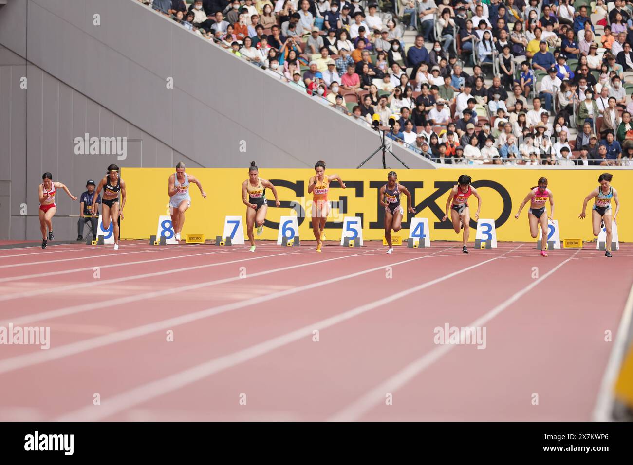 Tokyo, Japan. 19th May, 2024. (L to R) Aiha Yamagata, Arisa Kimishima ...