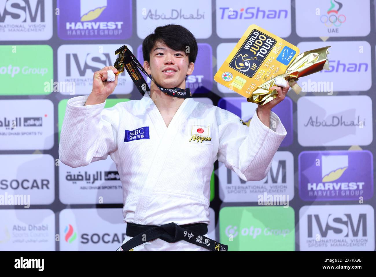 Mubadala Arena, Abu Dhabi, UAE. 20th May, 2024. Ryoma Tanaka (JPN), MAY 20, 2024 -Judo : World ...