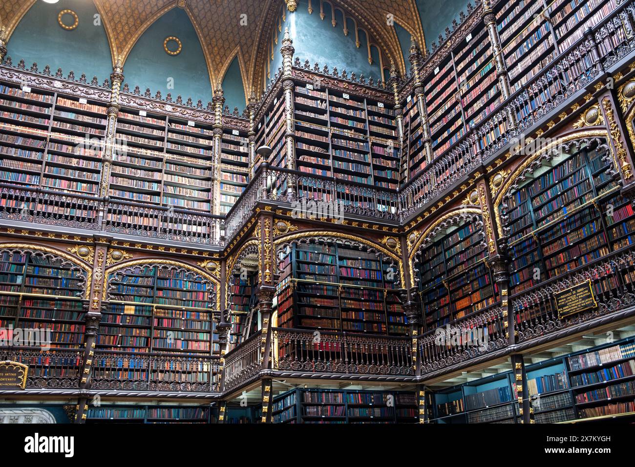 Rio de Janeiro, Brazil - May 20, 2024: the royal Portuguese reading ...