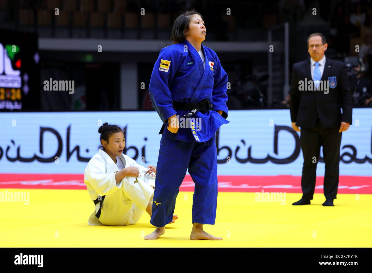 Mubadala Arena, Abu Dhabi, UAE. 20th May, 2024. (L-R) Ichinkhorloo ...