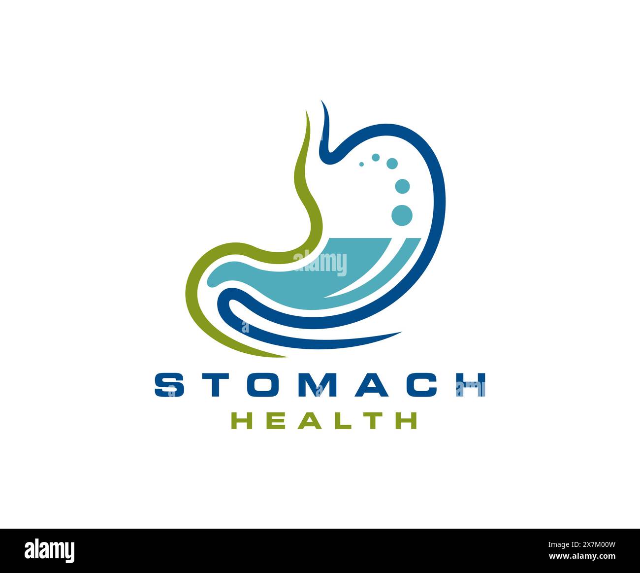 Stomach icon, health care and gastroenterology medicine vector symbol ...