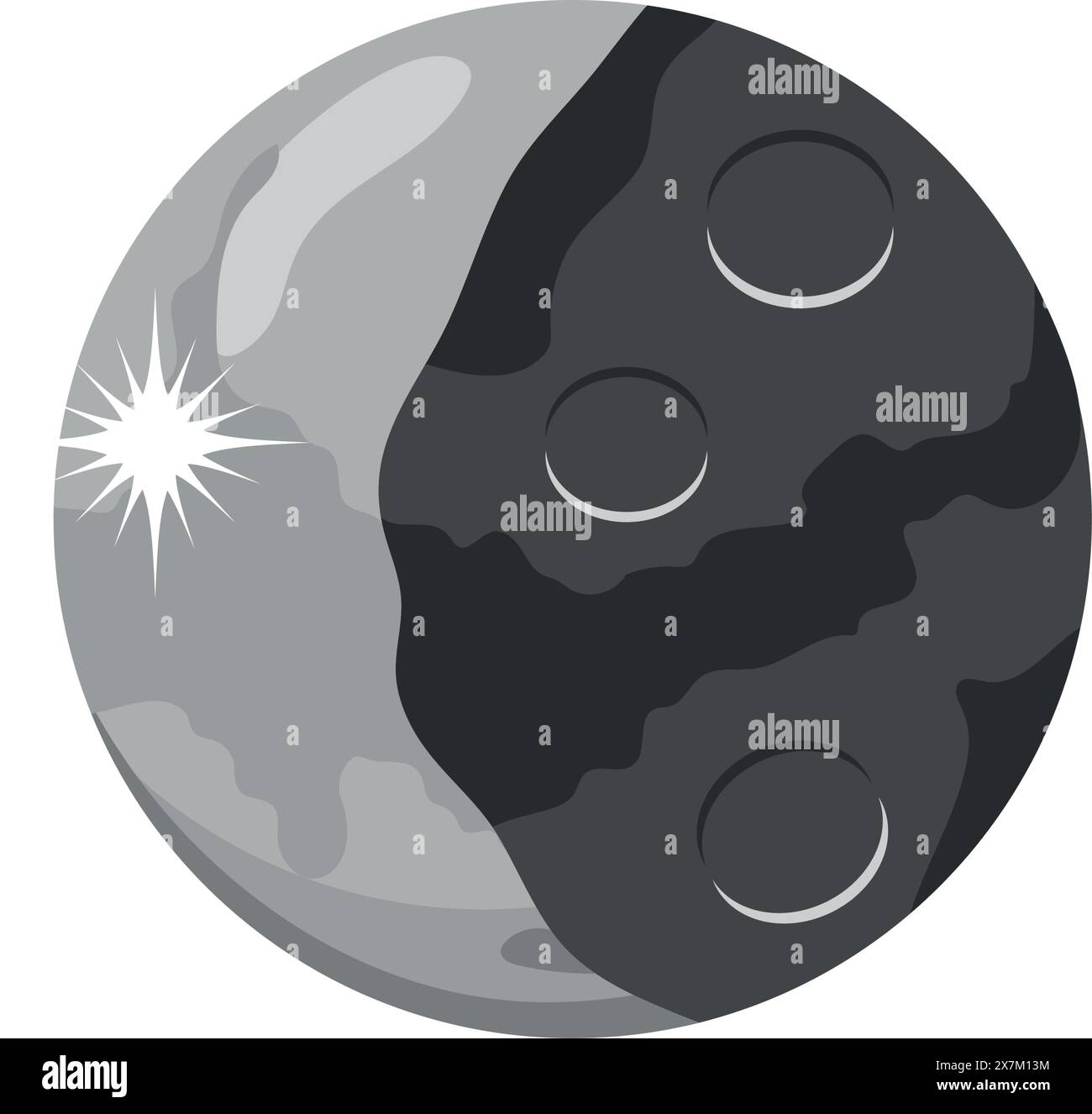 Last moon Cut Out Stock Images & Pictures - Alamy