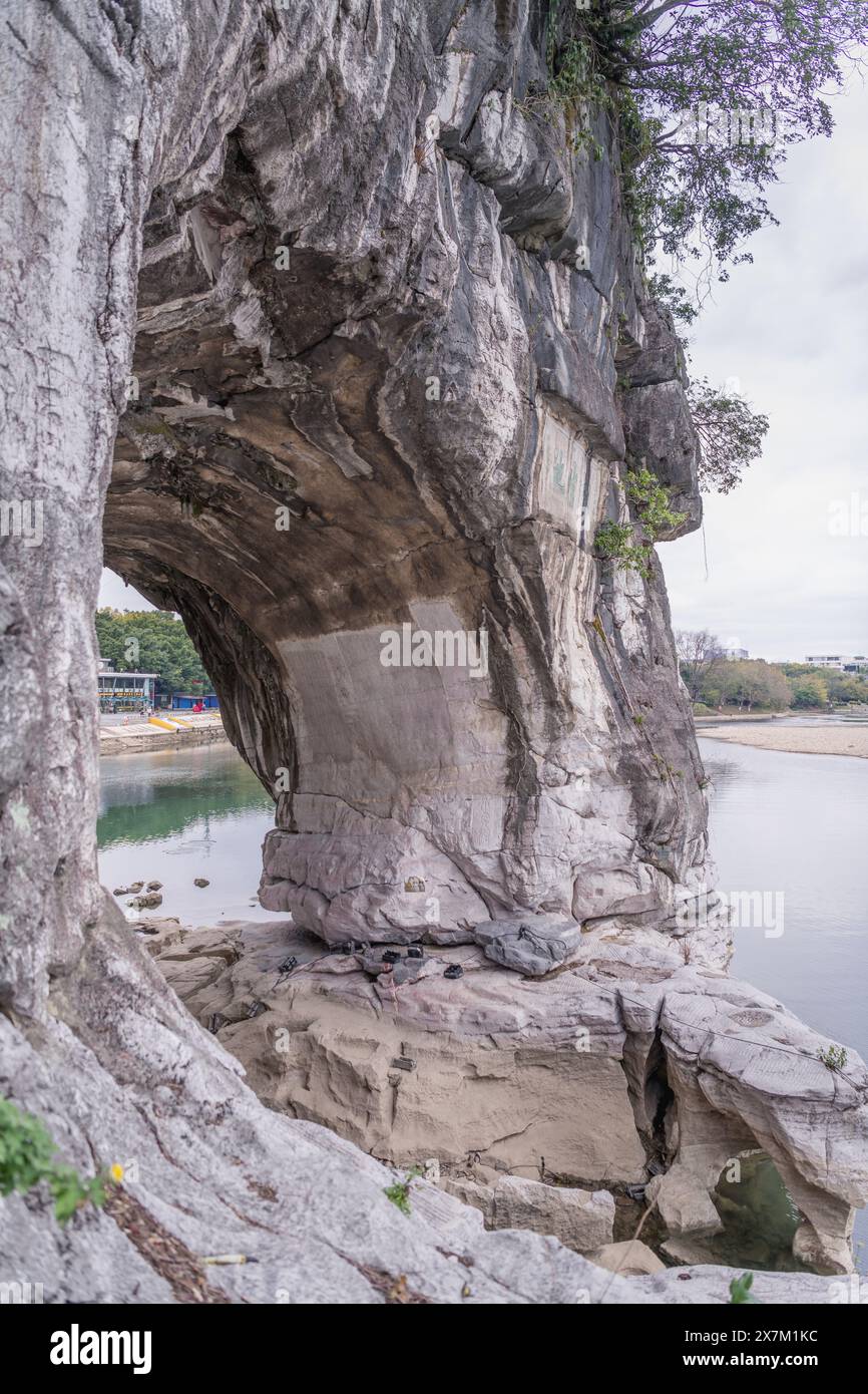 The Elephant Trunk Hill is a hill, landmark and tourist attraction in ...