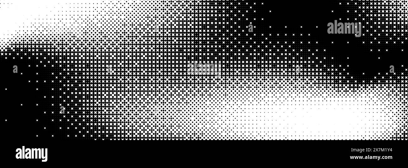 Pixelated bitmap grunge gradient texture. Black dither pattern ...
