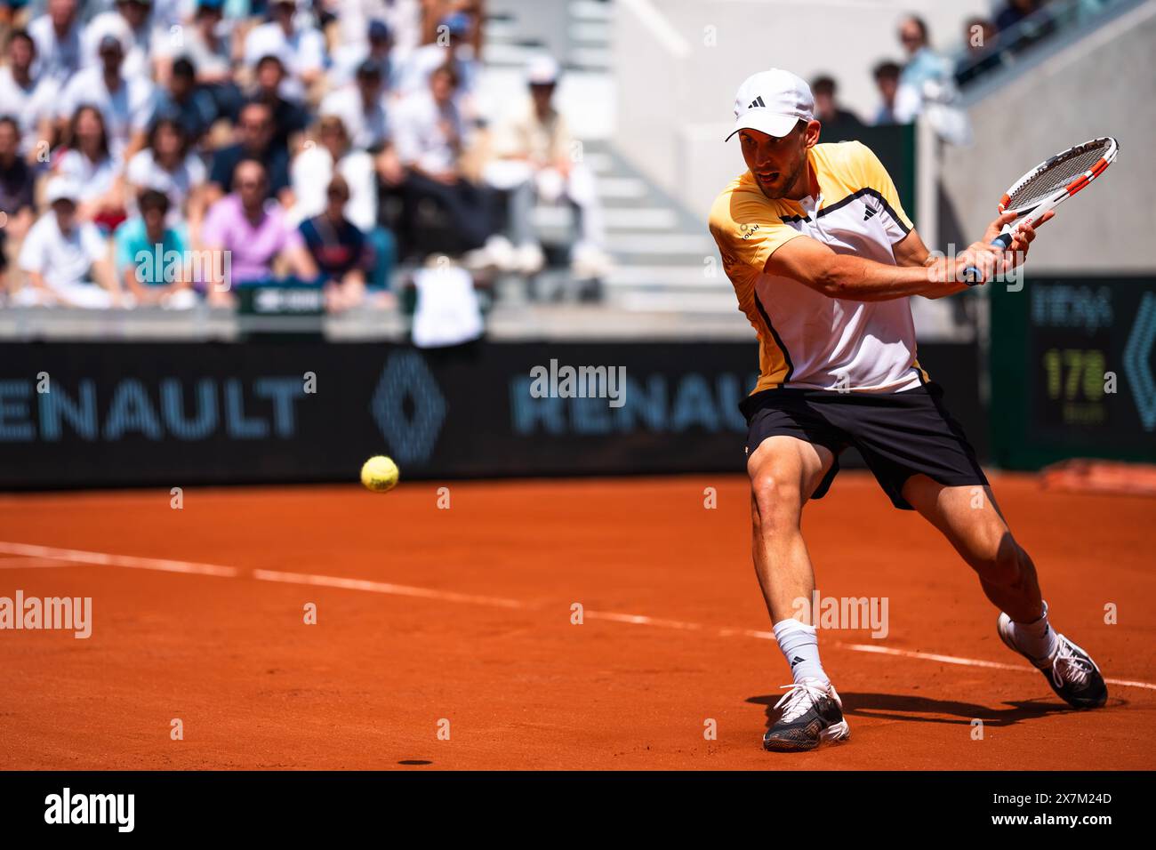 Dominic THIEM (AUT) during the Roland-Garros 2024, ATP and WTA Grand ...