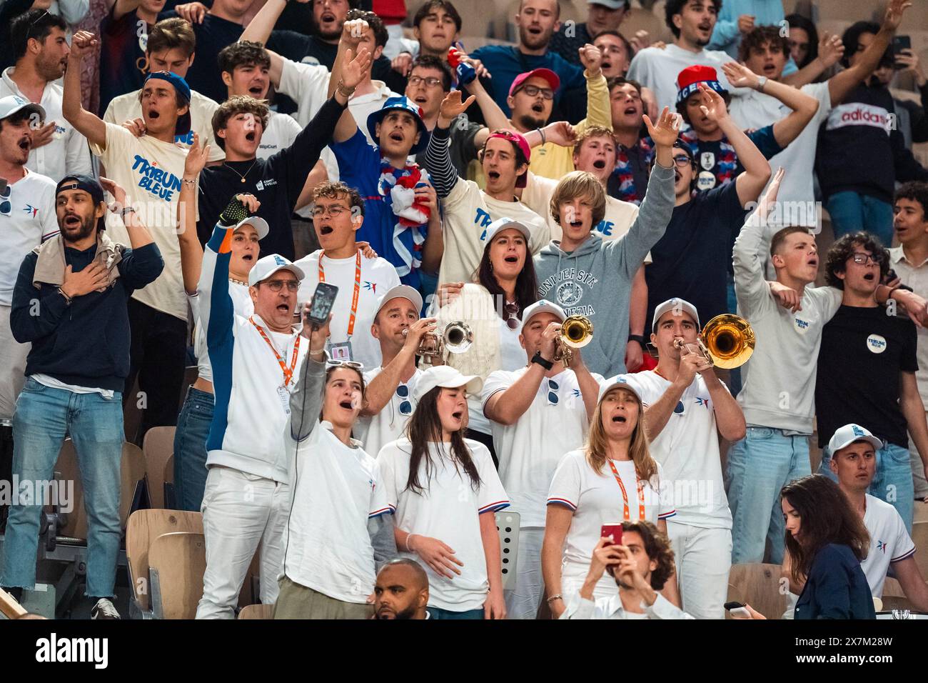 Crowd during the Roland-Garros 2024, ATP and WTA Grand Slam tennis ...