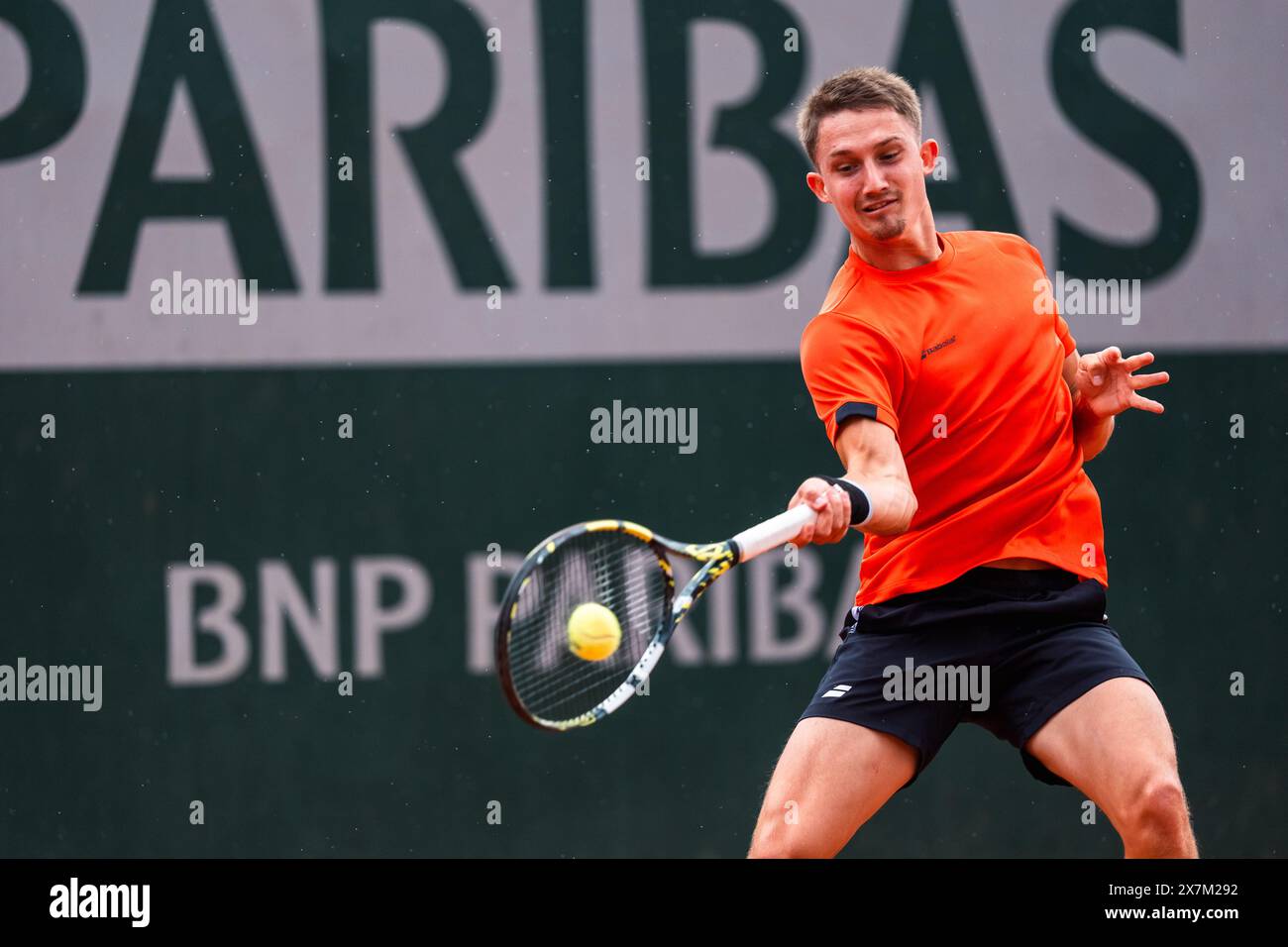 Ugo BLANCHET (FRA) during the Roland-Garros 2024, ATP and WTA Grand Slam tennis tournament on ...