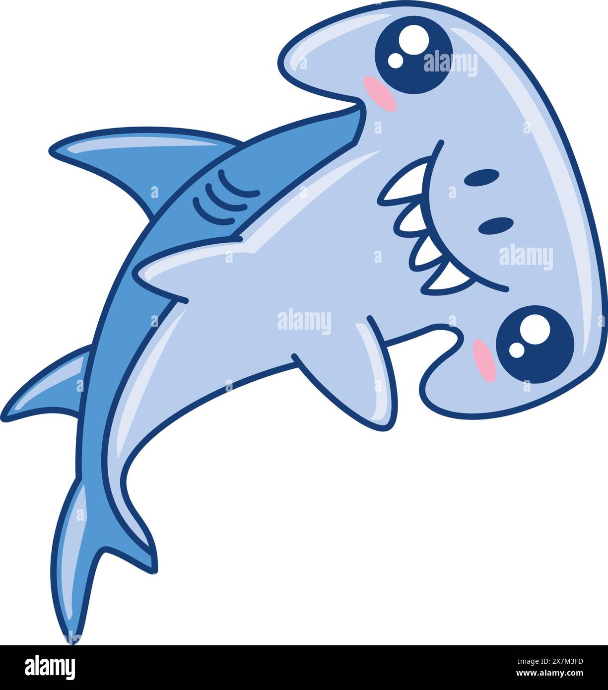hammerhead shark animal Stock Vector Image & Art - Alamy