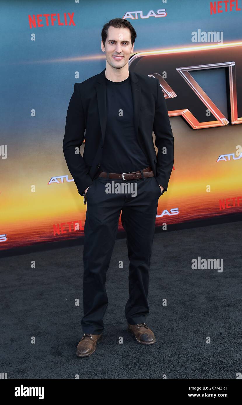 Logan Hunt arriving to Netfilx’s “ATLAS” premiere held at the Egyptian ...