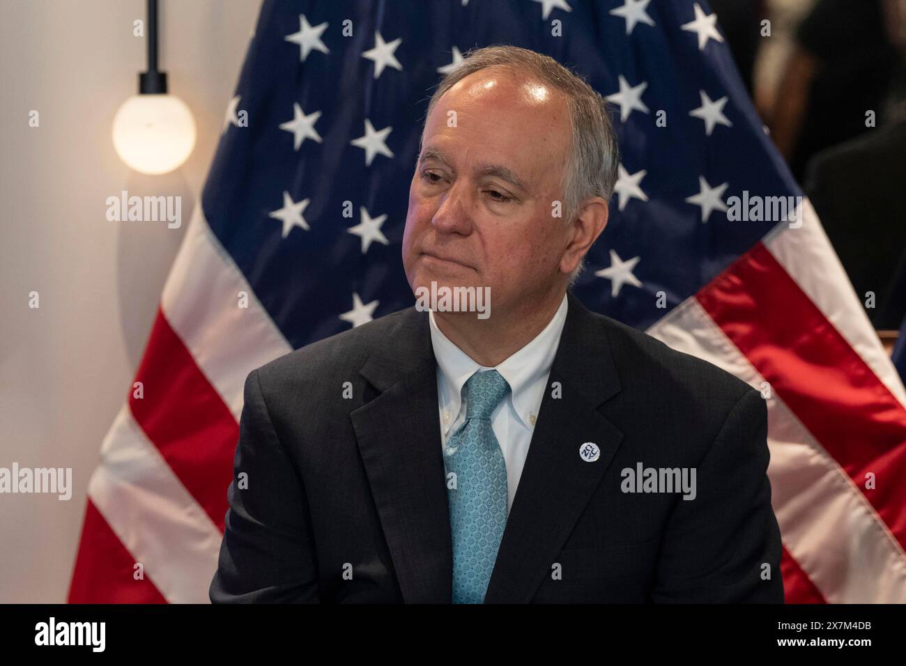New York, New York, USA. 20th May, 2024. CUNY Chancellor Felix Matos ...