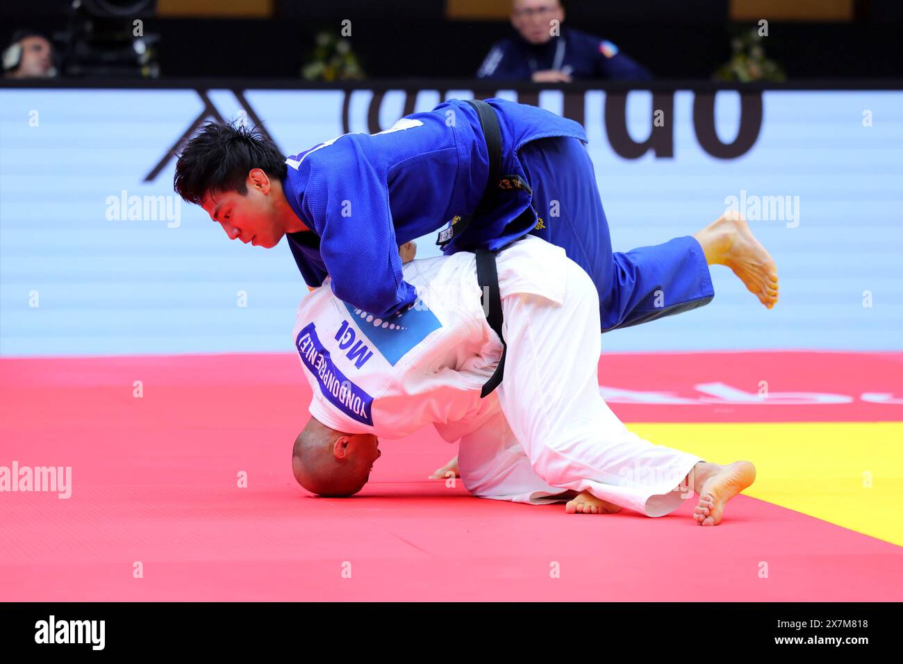 Mubadala Arena, Abu Dhabi, UAE. 20th May, 2024. (Top-Bottom) Takeshi ...