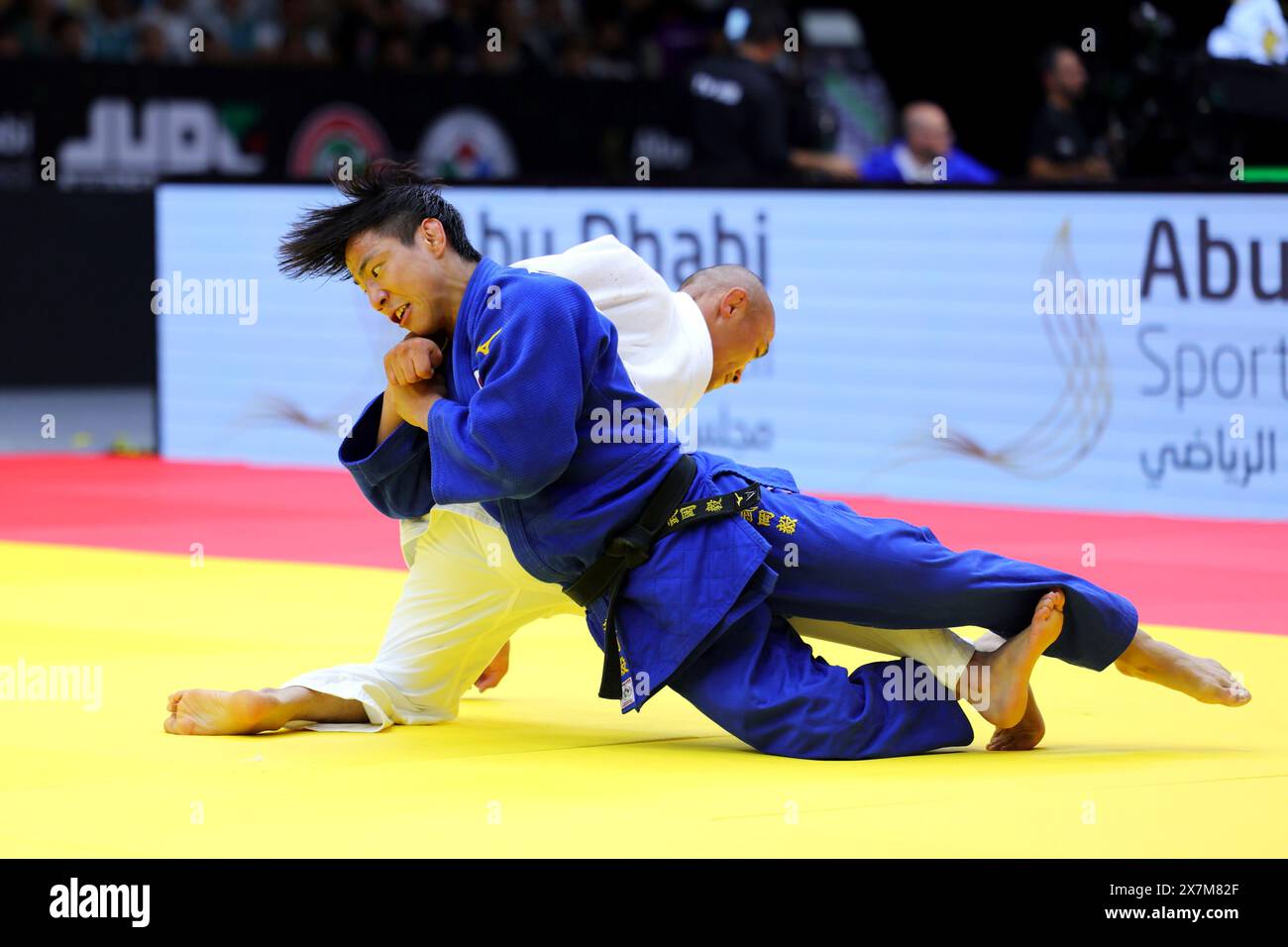 Mubadala Arena, Abu Dhabi, UAE. 20th May, 2024. (L-R) Takeshi Takeoka ...