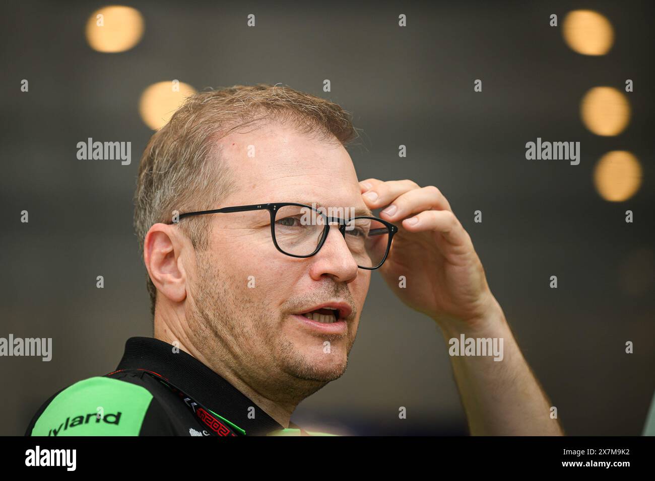 Imola, Italy. 19th May, 2024. MoneyGram Haas F1 Team's Danish driver ...