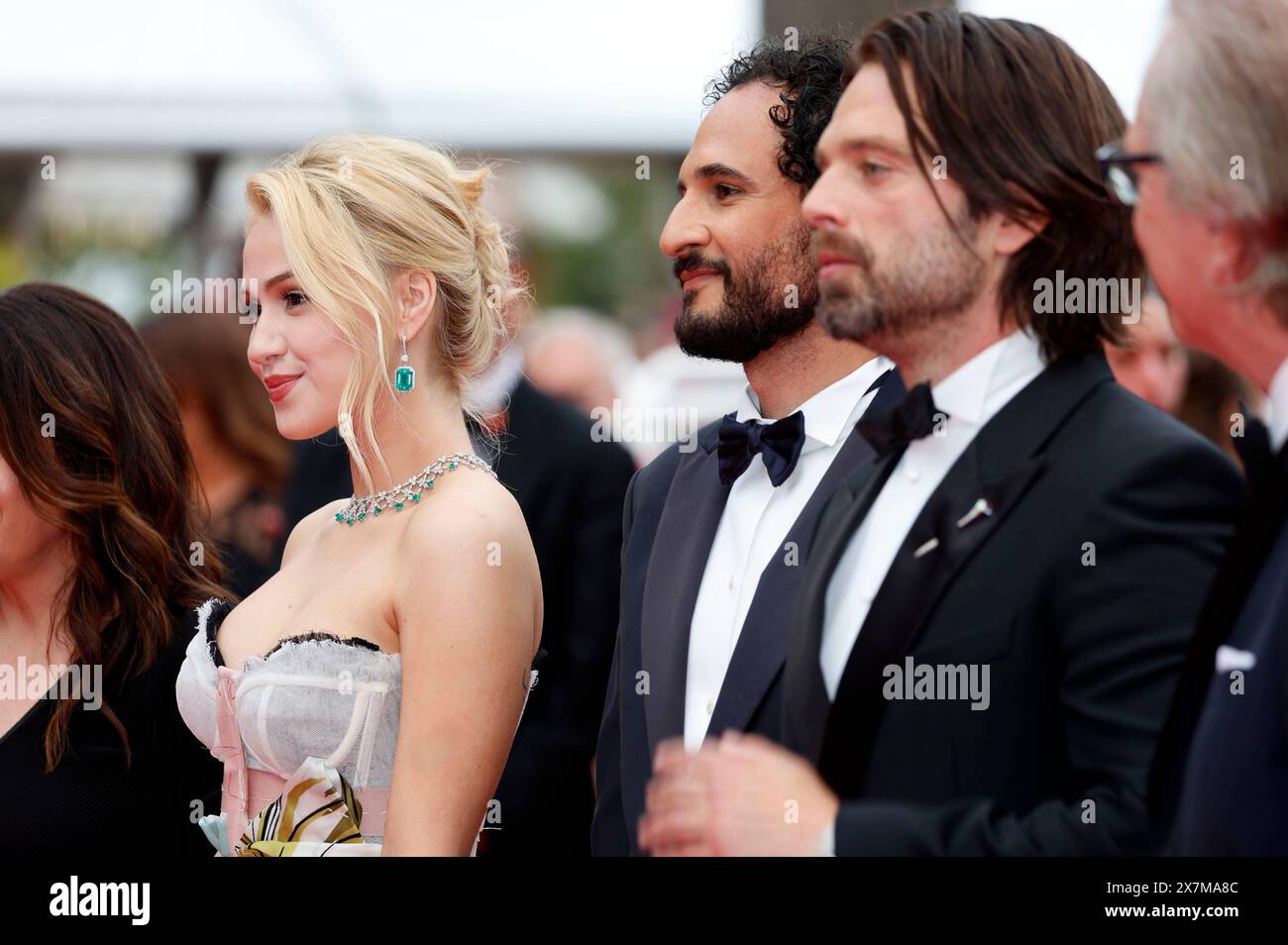 Maria Bakalova, Ali Abbasi und Sebastian Stan bei der Premiere des ...