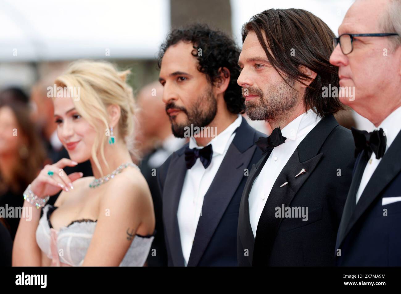 Maria Bakalova, Ali Abbasi, Sebastian Stan und Martin Donovan bei der ...