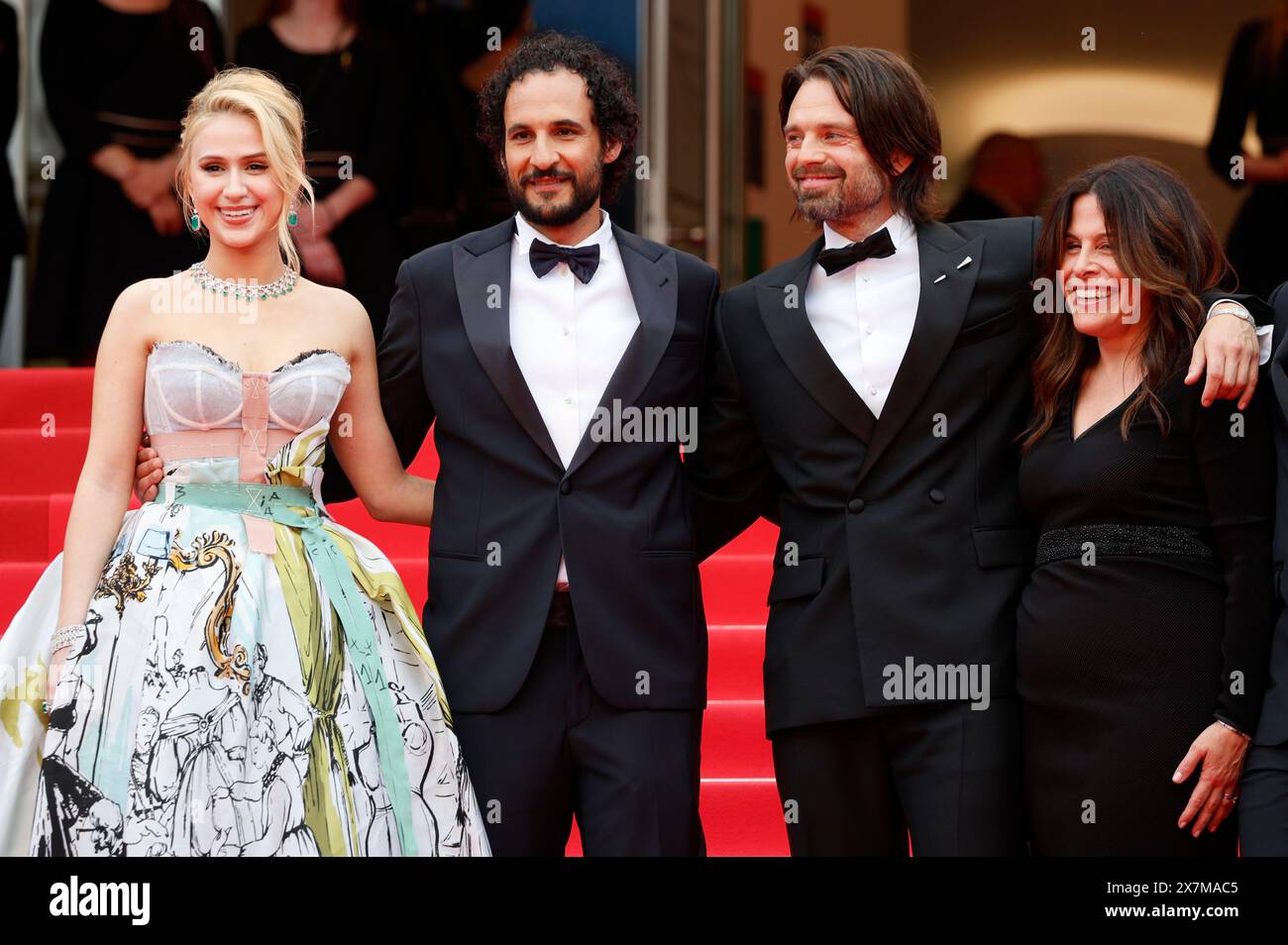 Maria Bakalova, Ali Abbasi, Sebastian Stan und Amy Baer bei der ...