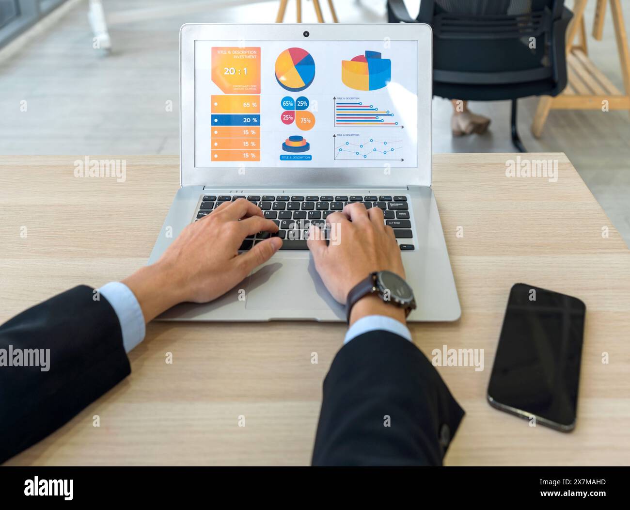 Workstation typing hi-res stock photography and images - Alamy