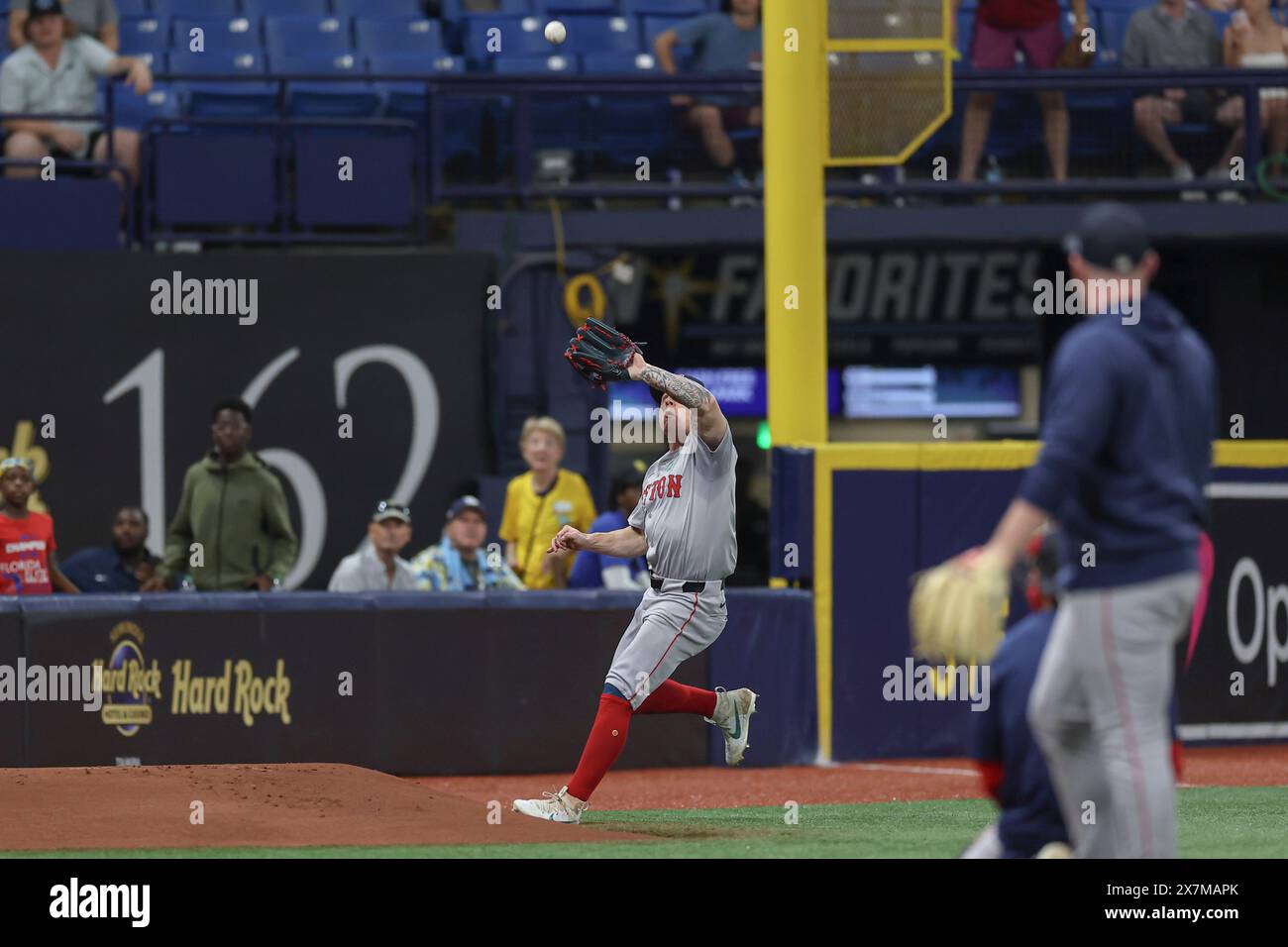 St. Petersburg, FL: Boston Red Sox outfielder Tyler O'Neill (17 ...
