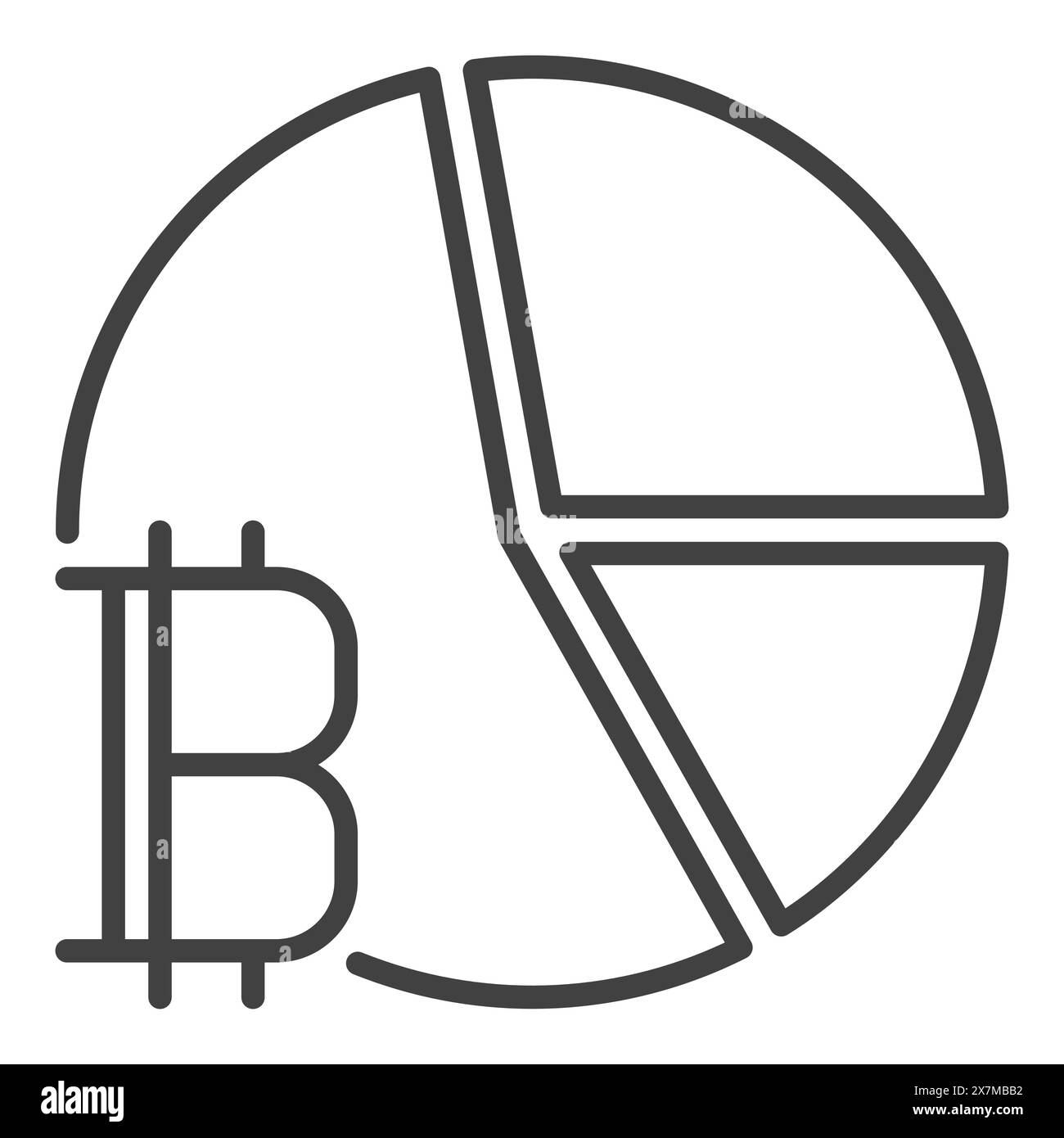 Block pie chart icon hi-res stock photography and images - Alamy