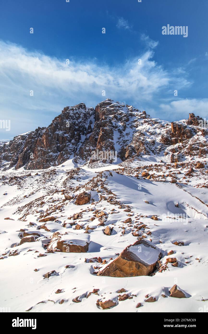 Scenic mountain views of Central Asia. Tour to the Tien Shan mountains ...