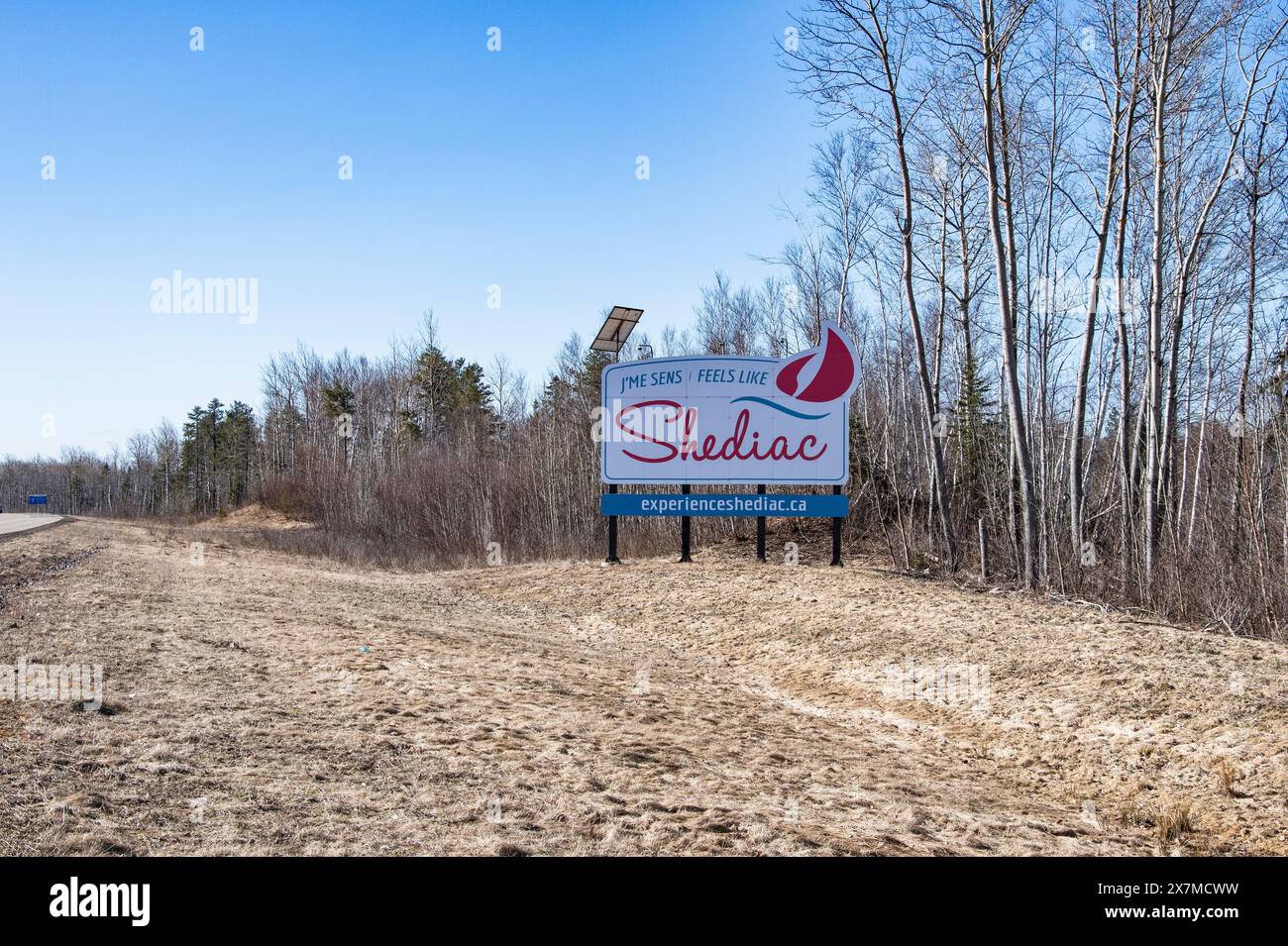 Feels like lobster sign in Shediac, New Brunswick, Canada Stock Photo ...