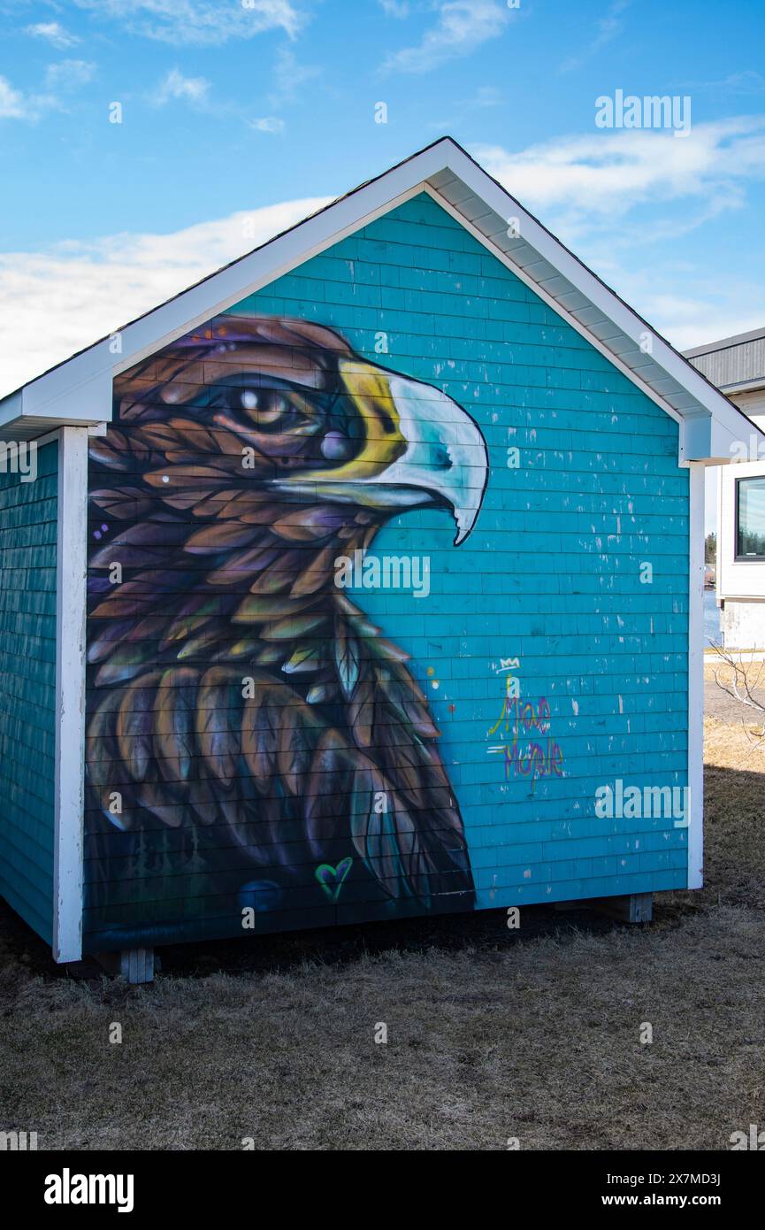 Wall mural bird art hi-res stock photography and images - Alamy