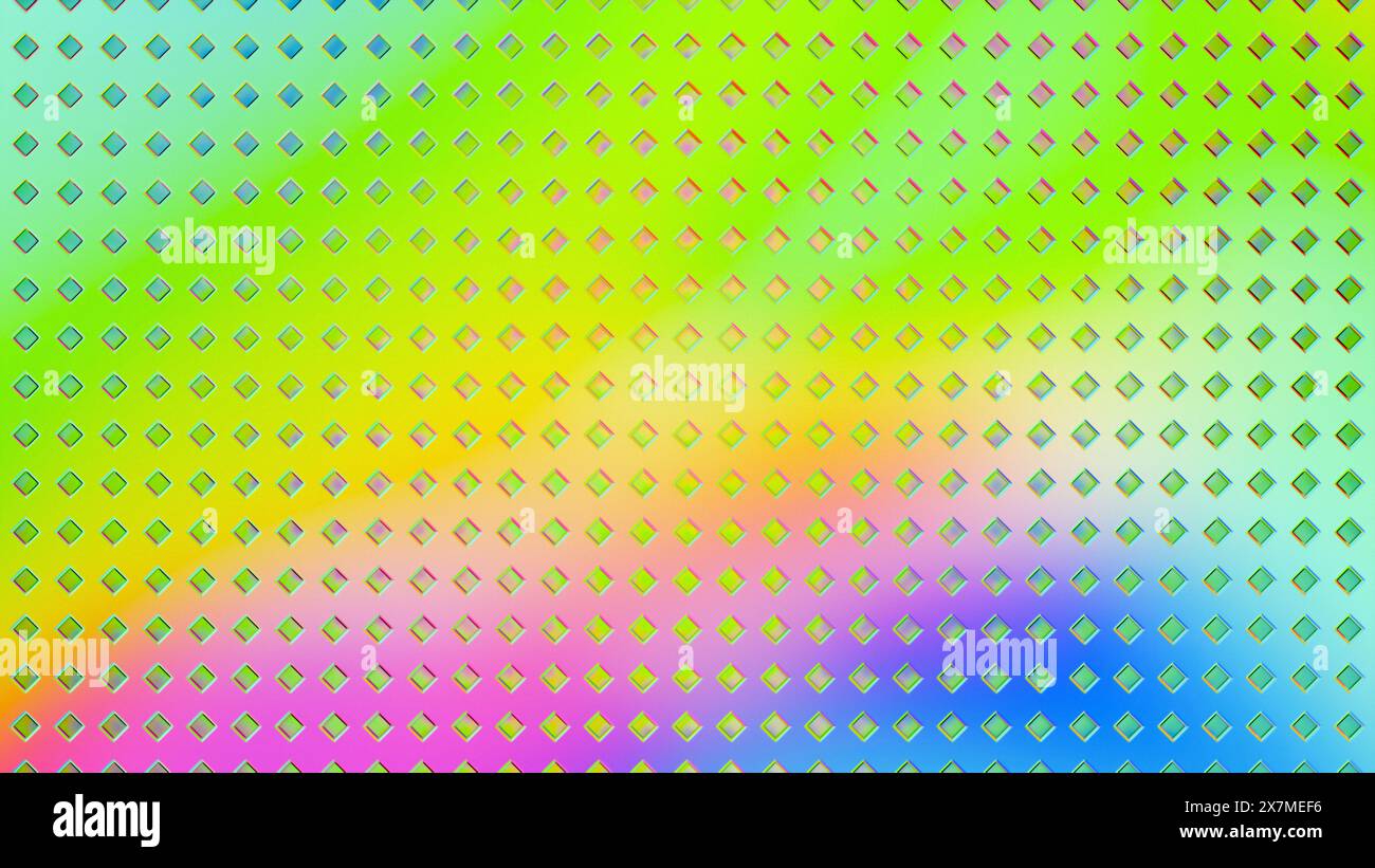 Geometric rhombus pattern background stylized rainbow iridescent ...