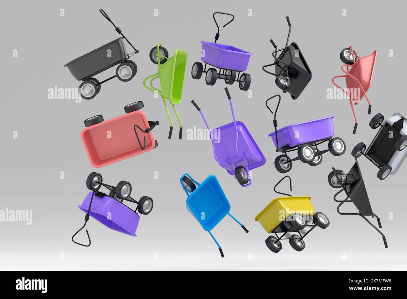 Gardening garden wheelbarrow sand soil hi-res stock photography and ...