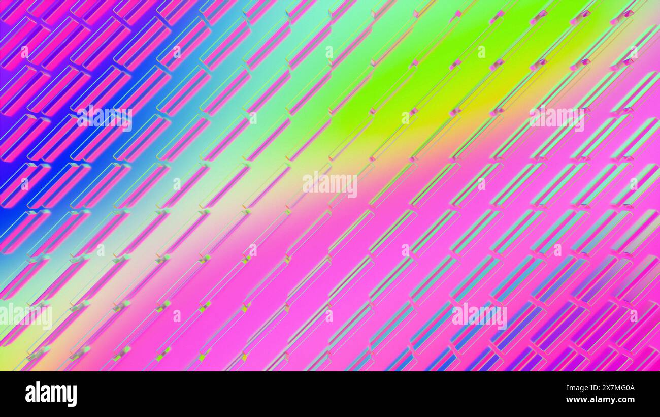 Slash pattern background stylized rainbow iridescent opalescent ...