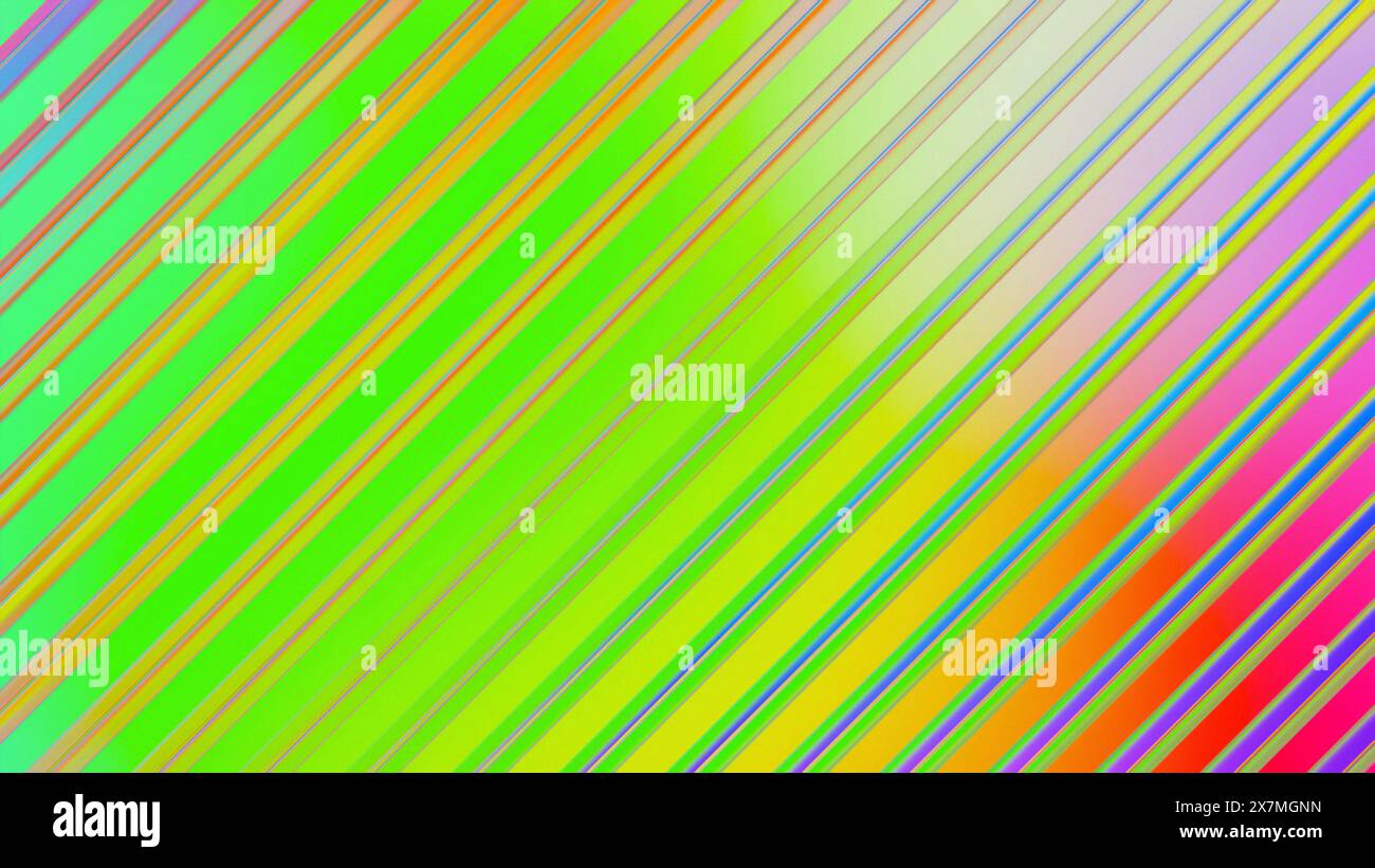 Diagonal lines pattern background stylized rainbow iridescent ...