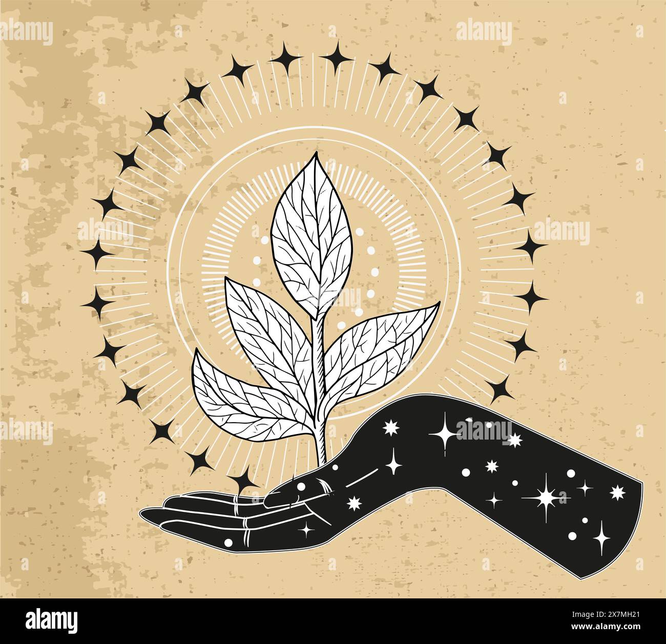 Pagan altar line drawing hi-res stock photography and images - Alamy