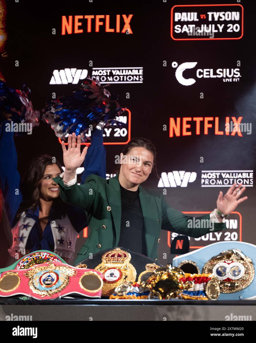 Arlington, United States. 16th May, 2024. Amanda Serrano and Katie ...