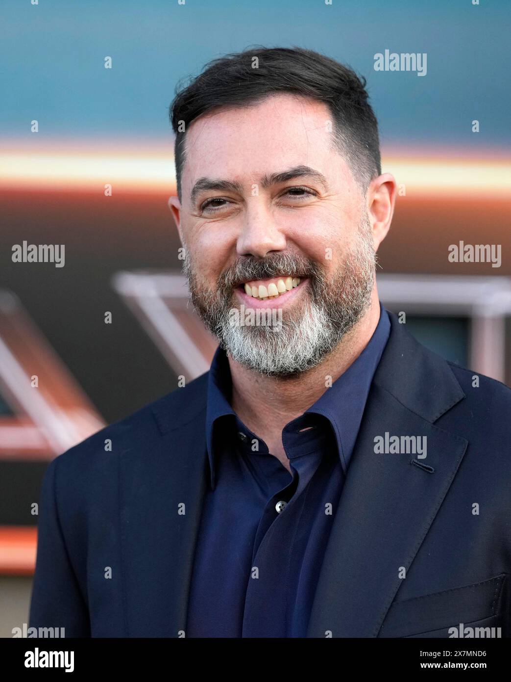Director Brad Peyton poses at the premiere of the film "Atlas" at the ...