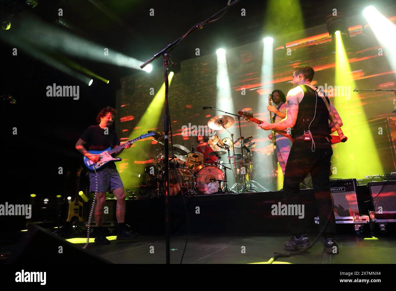 Stu Mackenzie, Michael Cavanagh, Lucas Harwood und Joey Walker, v.l ...