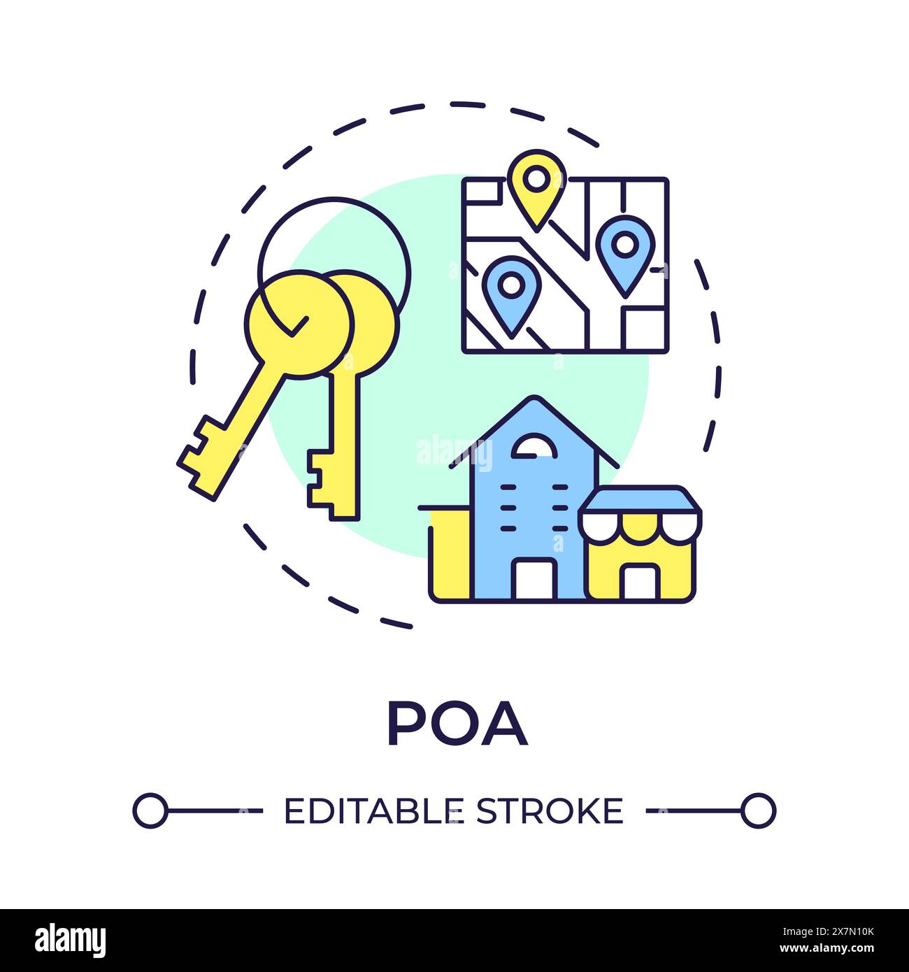 POA multi color concept icon Stock Vector Image & Art - Alamy POA multi color concept icon Stock Vector Image & Art - Alamy