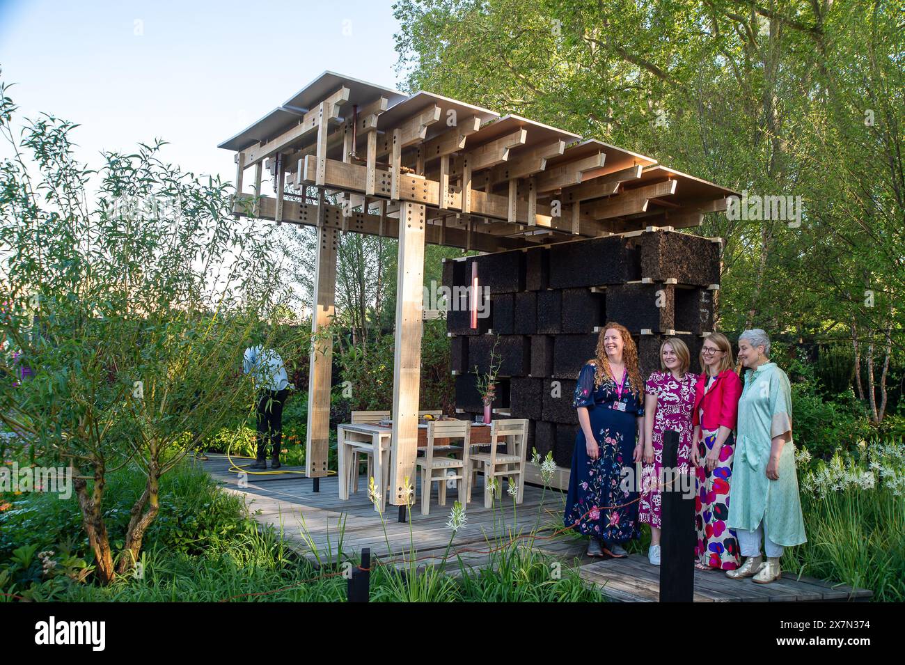 London, UK. 20th May, 2024. The National Autistic Society Garden Show ...